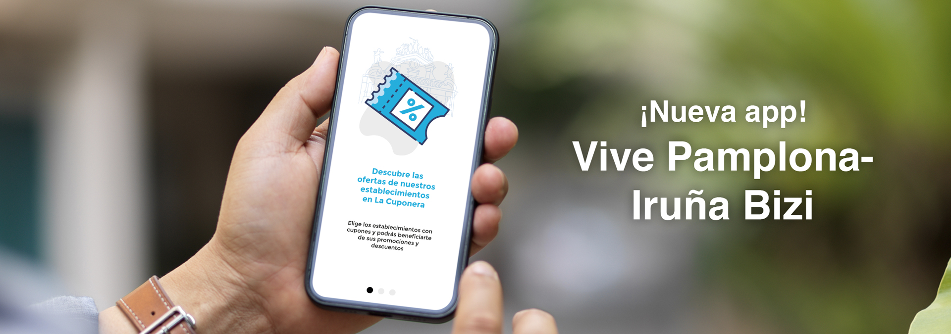 VIVE PAMPLONA-IRUÑA BIZI, una app para revitalizar el comercio local ...